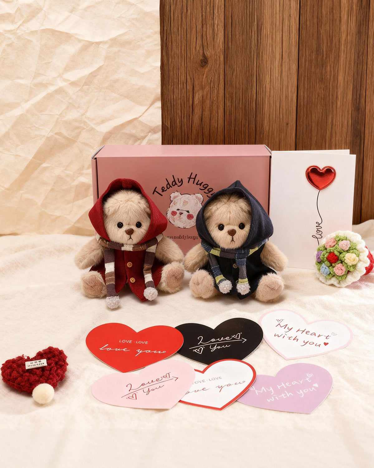 Cozy Winter Cape Gift Box - 6 Inches – Teddy Huggy