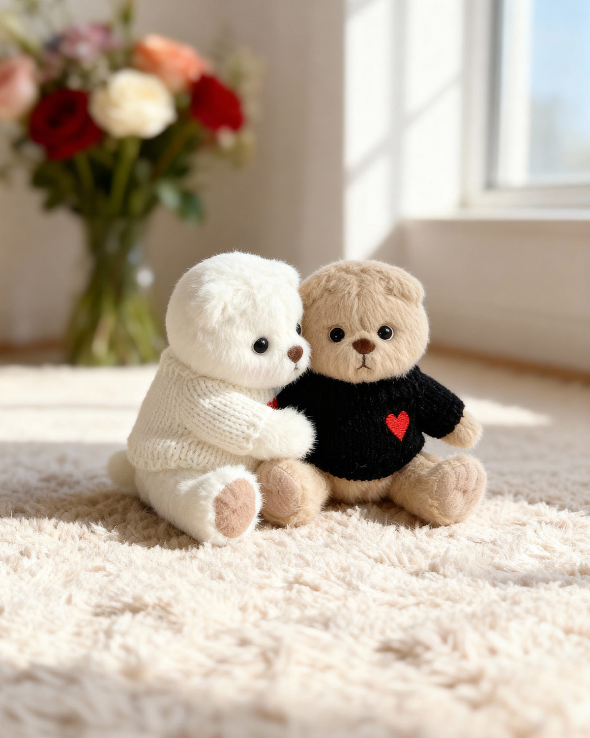 Be Mine Sweater Gift Box - 6 Inches – Teddy Huggy