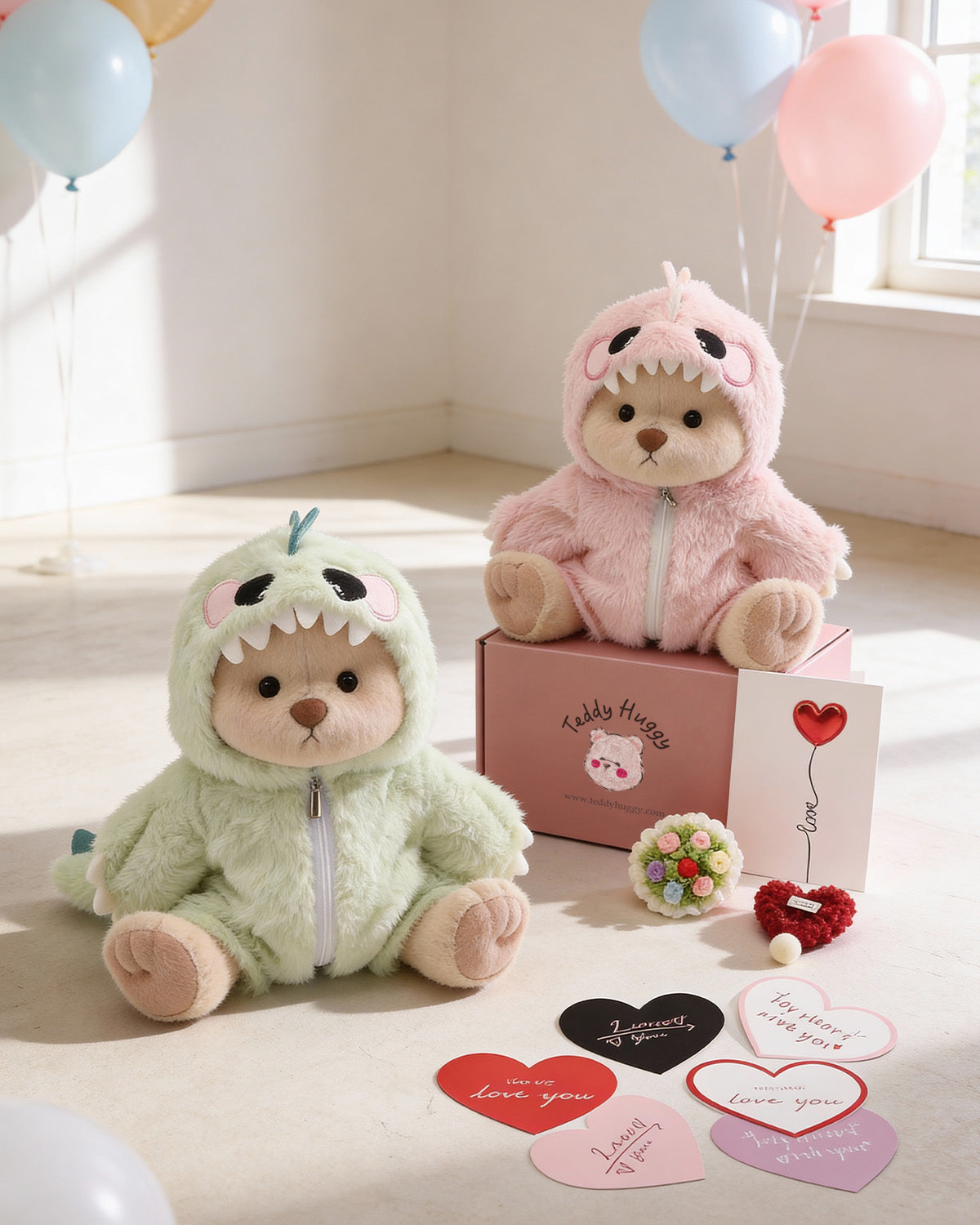 Dino Guardian Gift Box - 12 Inches – Teddy Huggy