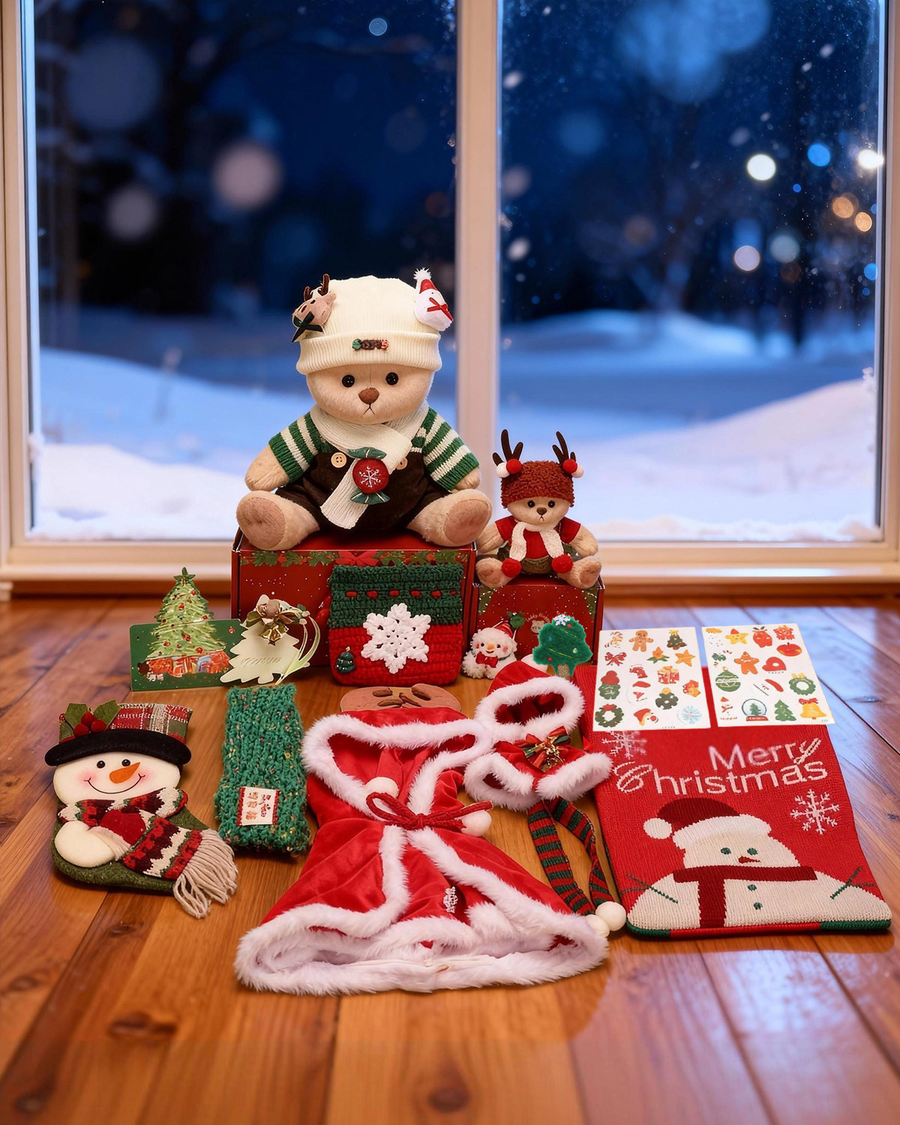 Jointed Poseable Teddy Bears | Mix & Match 100+ Outfits | Teddy Huggy